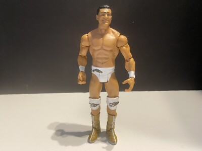 2011 Mattel WWE ALBERTO DEL RIO White Trunks 7” Wrestling Action Figure ...