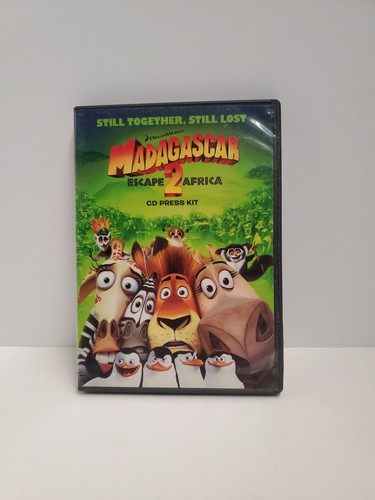 DreamWorks Madagascar 2 Escape Africa CD Press Kit Notes/Photos | eBay