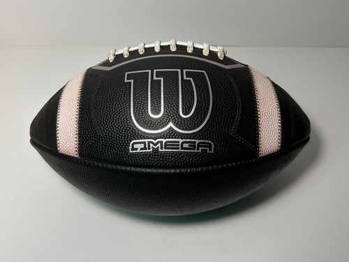 Wilson Omega Football - Game Prepped - Mudded - Tacked - Official Size ...