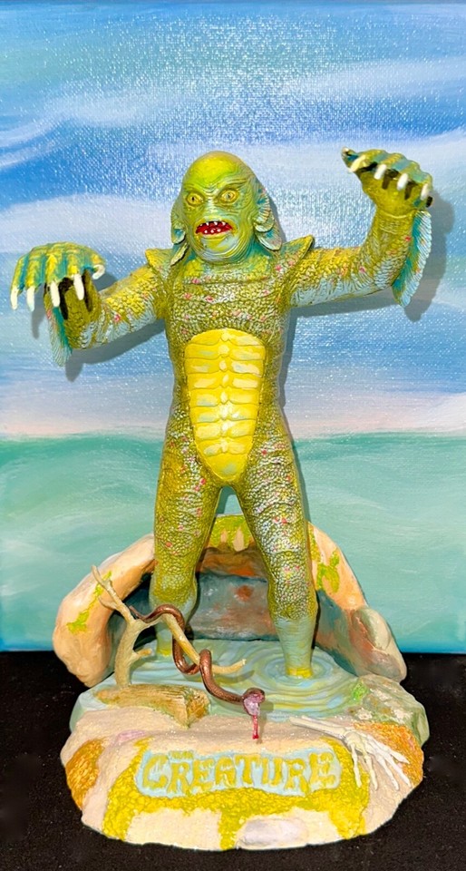 Creature From Black Lagoon Model Kit with Resin Base Polar Lights ...