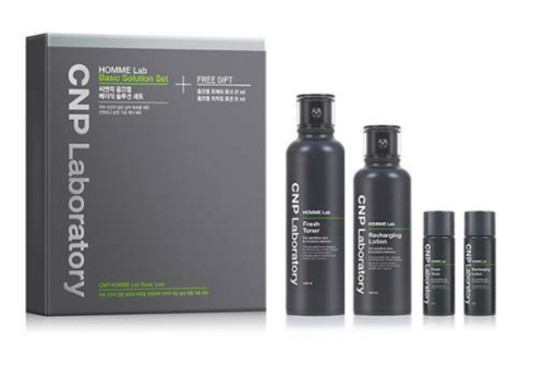 CNP Laboratory Homme Lab Basic Solution Set for Men Moisturizing K ...