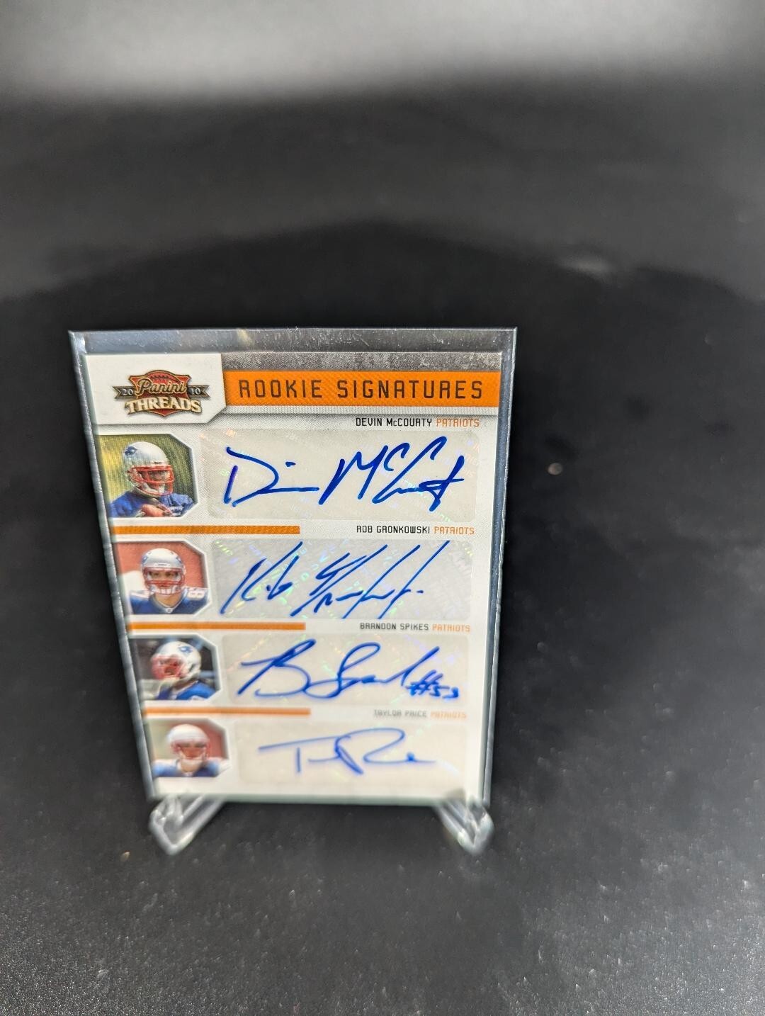 2010 Panini Threads Rob Gronkowski Autograph Rookie Card /10 - eBay 1/1 ...