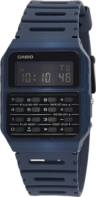 Casio CA53WF-2B Men's Watch DISPLAY Blue Calculator Original Classic ...