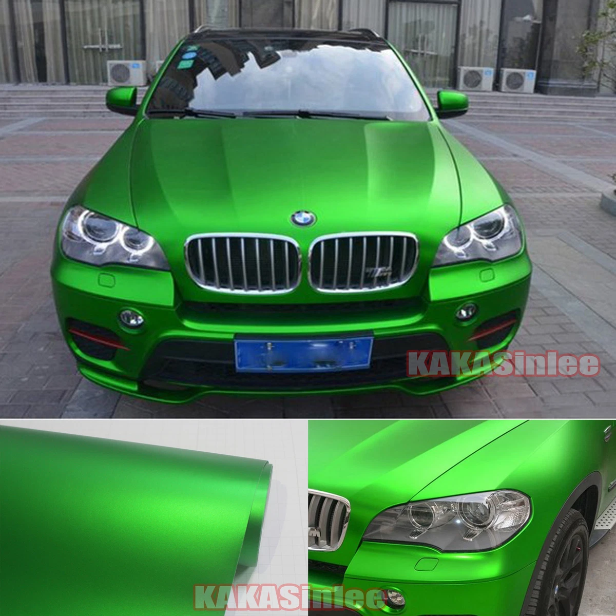 Green Chrome Car
