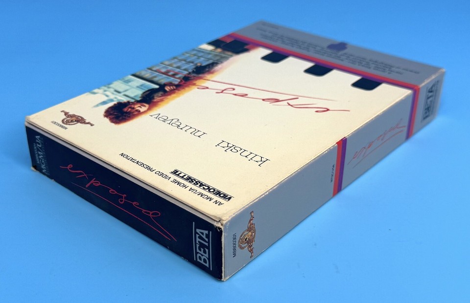 Exposed on BETA Betamax in Gatefold Cover Box Nastassia Kinski (Not VHS ...