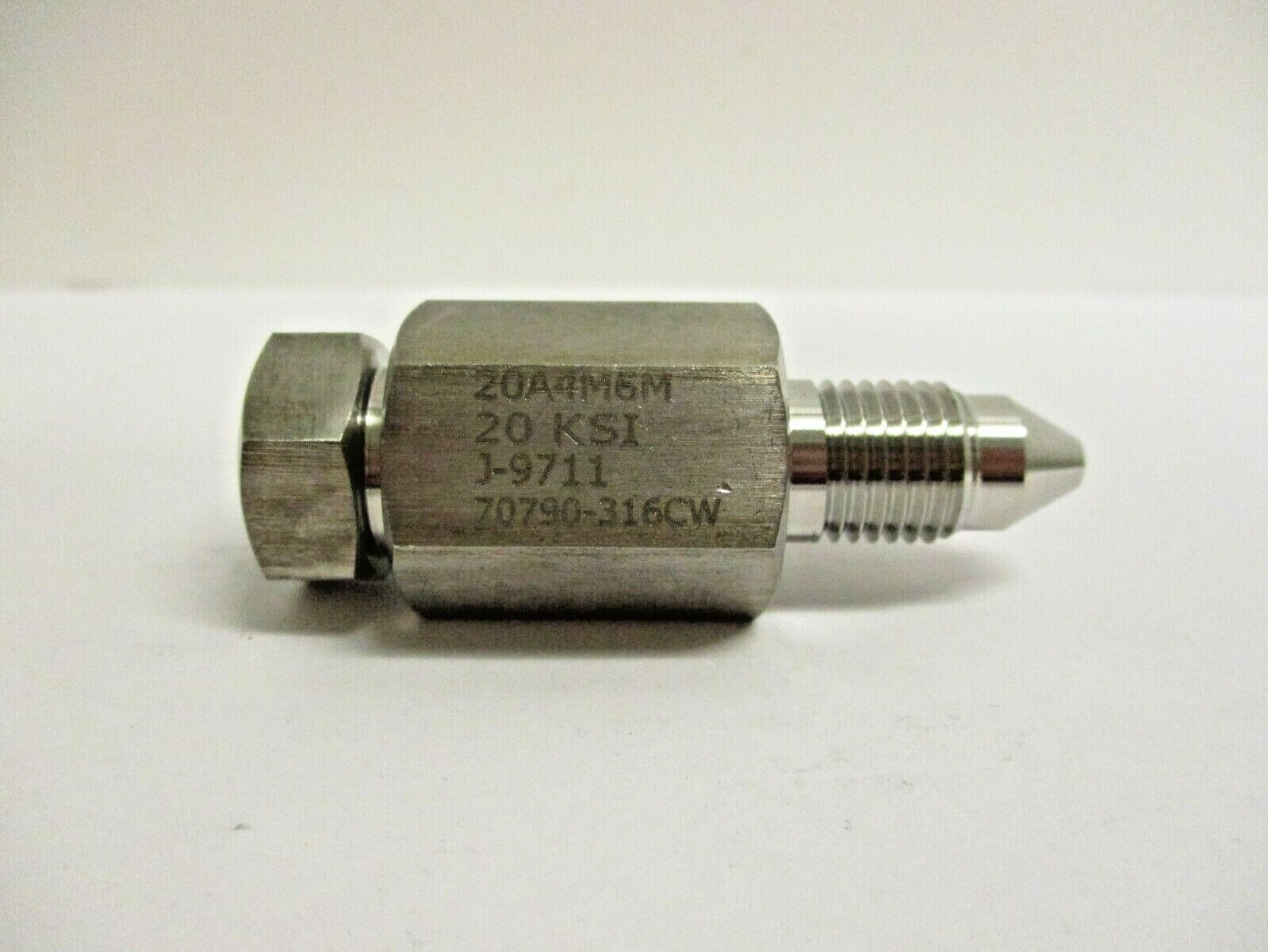 BUTECH, 1/4" X 3/8" ADAPTER, 20A4M6M, 316, lot of 5 | eBay