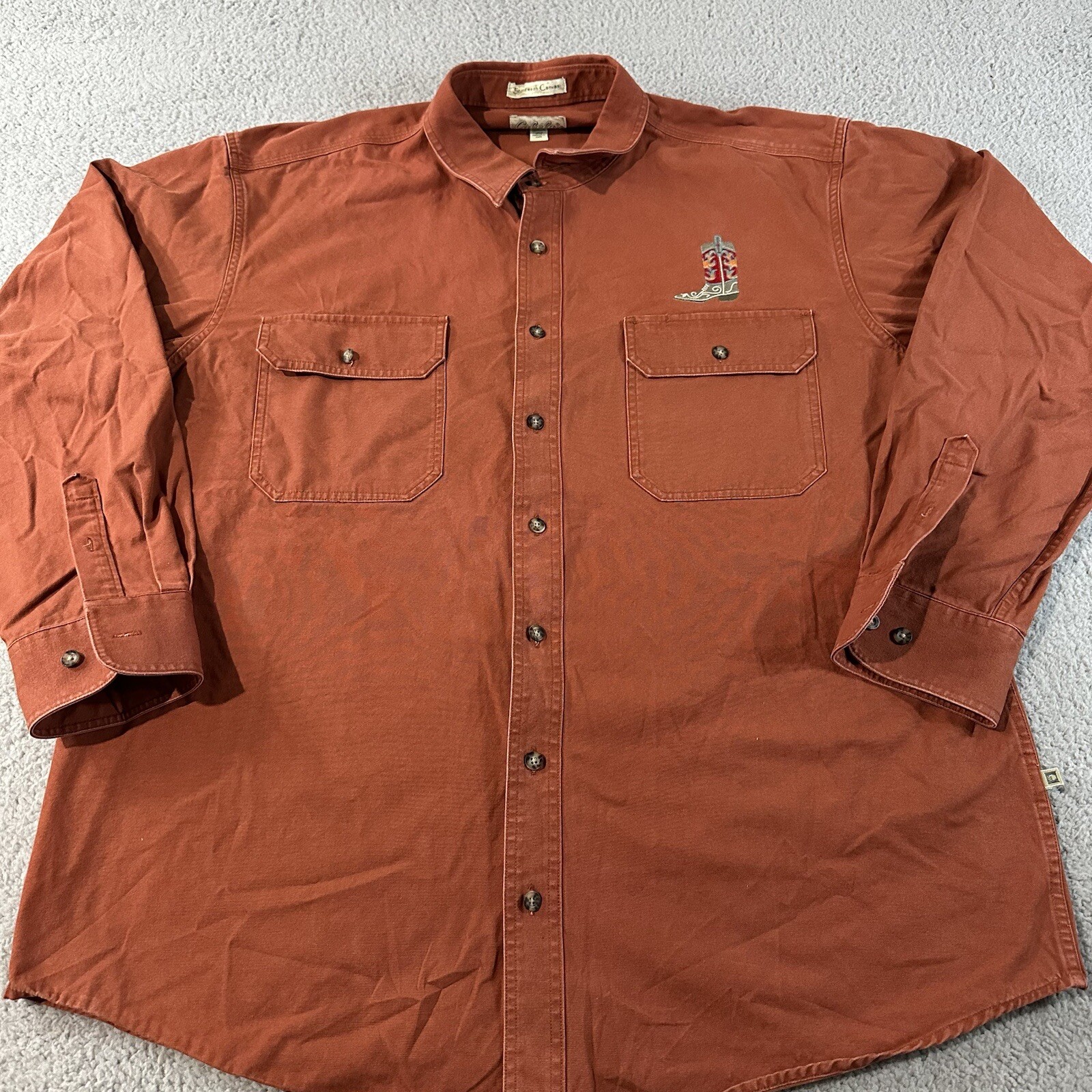Cabelas Mens XL Heavyweight Stonewash Canvas Legendar… - Gem