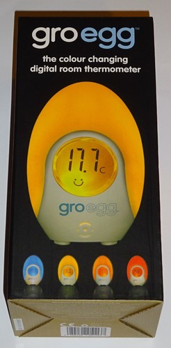 The Gro Company Gro-Egg Room Thermometer Baby Nursery Nightlight BRAND ...