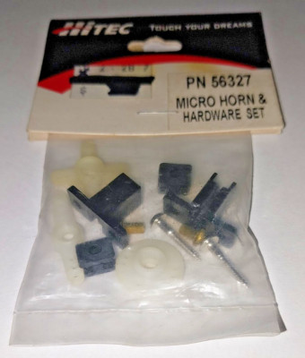 Hitec RC PN-56327 Micro Horn & Hardware Set | eBay