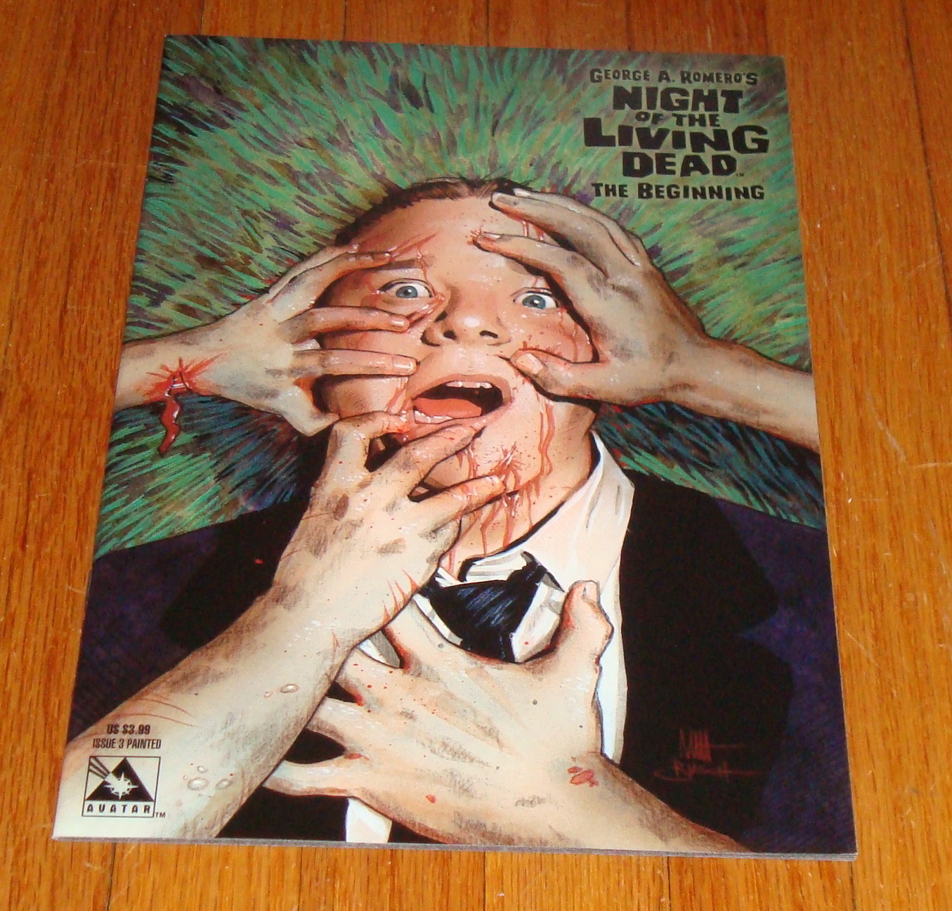 George A Romero Night of the Living Dead The Beginning #3 Painted ...