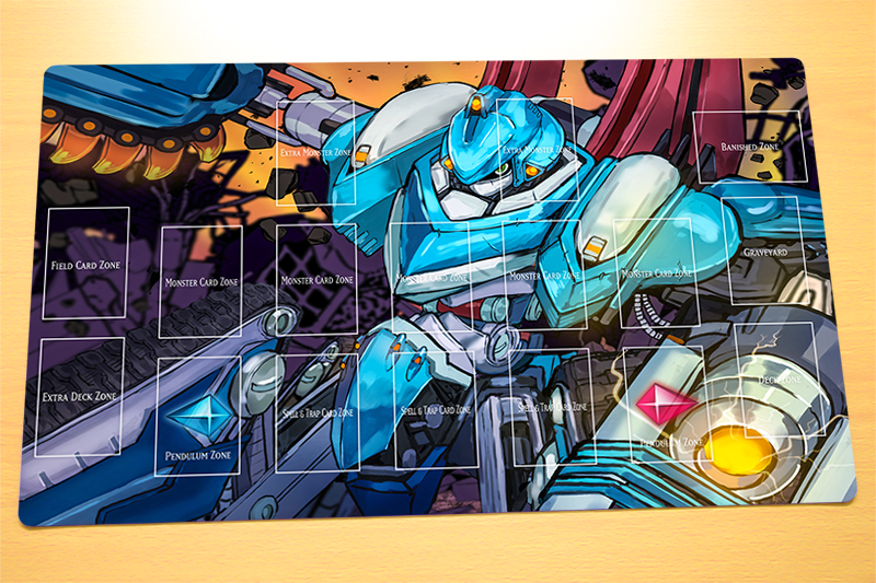 No.3637 Custom Playmat Machina Citadel Deck Game Play Mat TCG CCG Mat ...