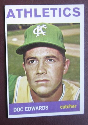 1964 Topps Doc Edwards (Kansas City Athletics) #174 VG/EX | eBay