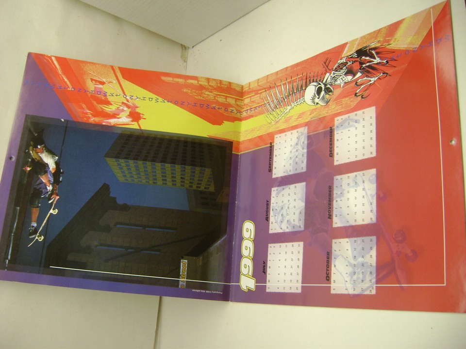 TONY HAWK 2000 CALENDAR NEVER USED | eBay
