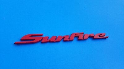 00 01 02 03 04 05 PONTIAC SUNFIRE SIDE DOOR EMBLEM LOGO BADGE SYMBOL ...