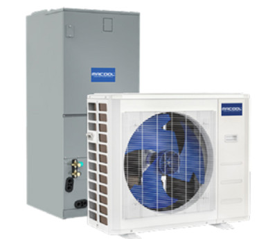 MrCool VersaPro 2 Ton 16.7 SEER2 Central Ducted HP Split System 5KW ...