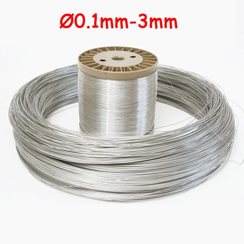 Edelstahldraht Edelstahl Rostfrei V2A Runddraht Drahtseil Draht Ø 0,1mm ...