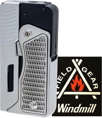 WINDMILL Electronic Lighter USB Rechargeable Silver with USB Cable ...