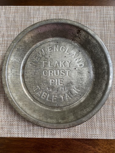 TABLE TALK PIE TIN - FLAKY CRUST 5 cent deposit 9.5 INCHES - NEW ...