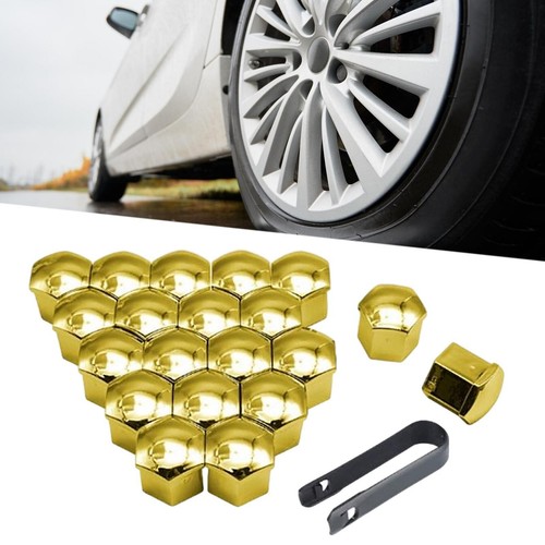 20x Car Wheel Lug Nut Caps 21mm Decoration Hexagonal Hub Screw ...