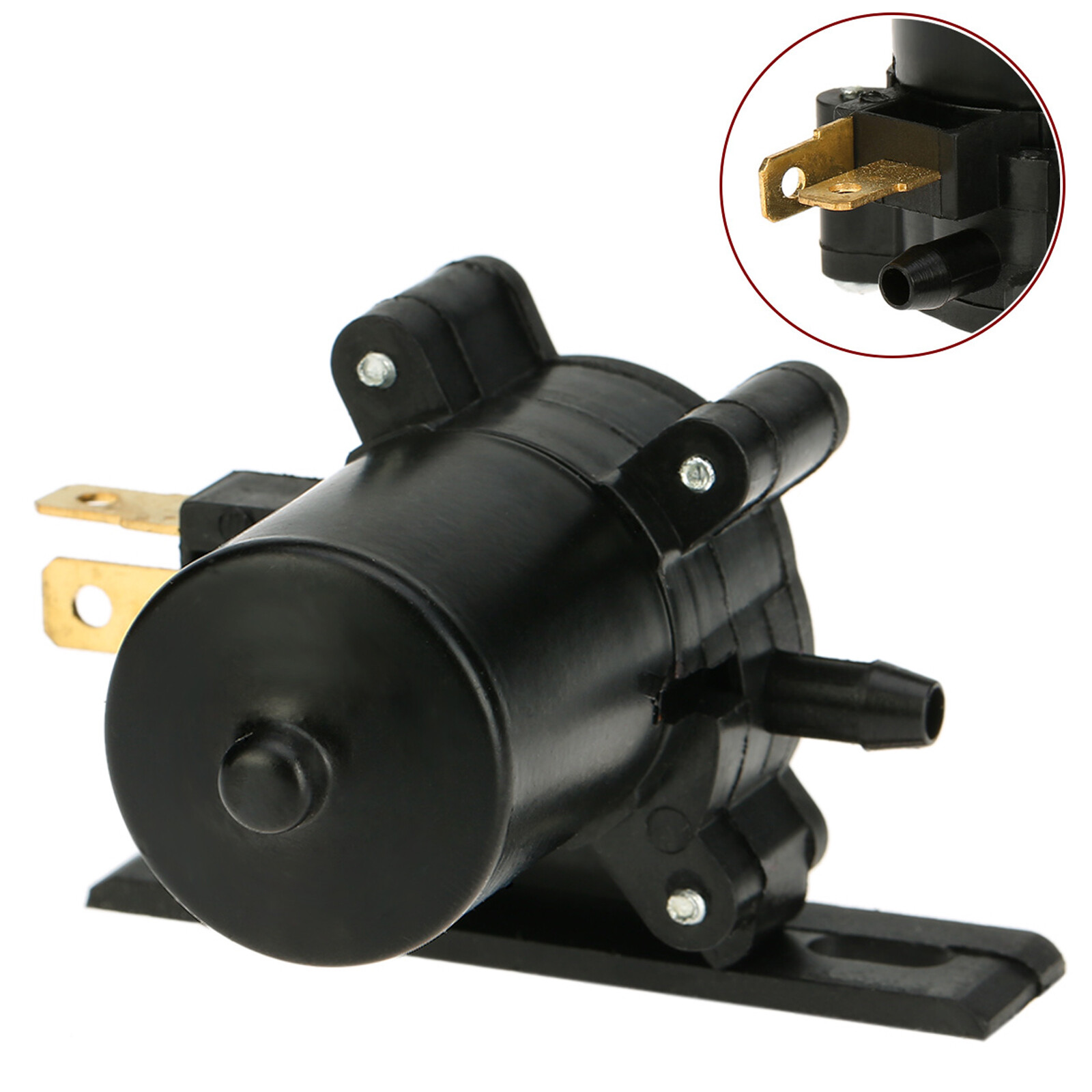 Universal Windshield Washer Pump Wiper Water Wash Pump Window Cleaning ...