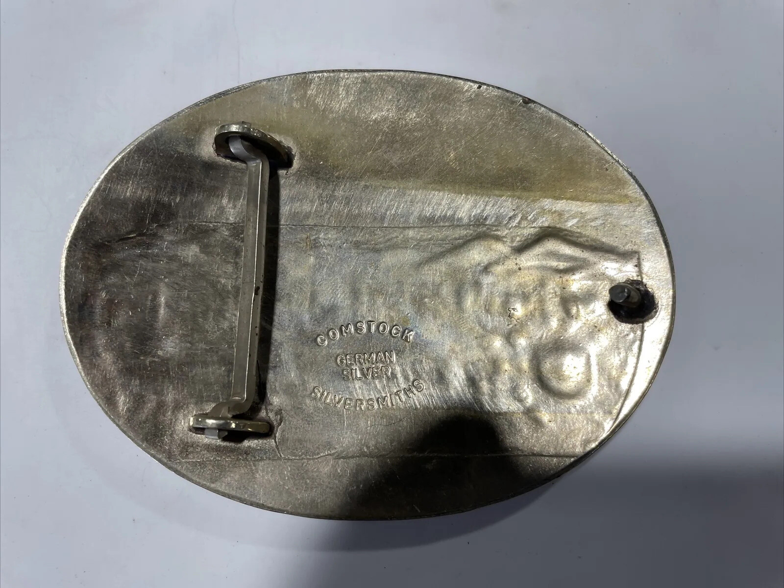 Vintage Comstock Silversmiths German Silver Engraved Tom Pryor 1979 ...