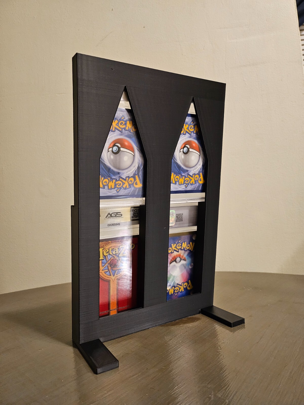 Premium Graded Card Display Stand – Holds 4 Slabs | PSA, BGS, CGC, AGS ...