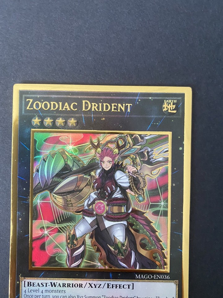 Zoodiac Drident - MAGO-EN036 - Premium Gold Rare - 1st Edition Near ...