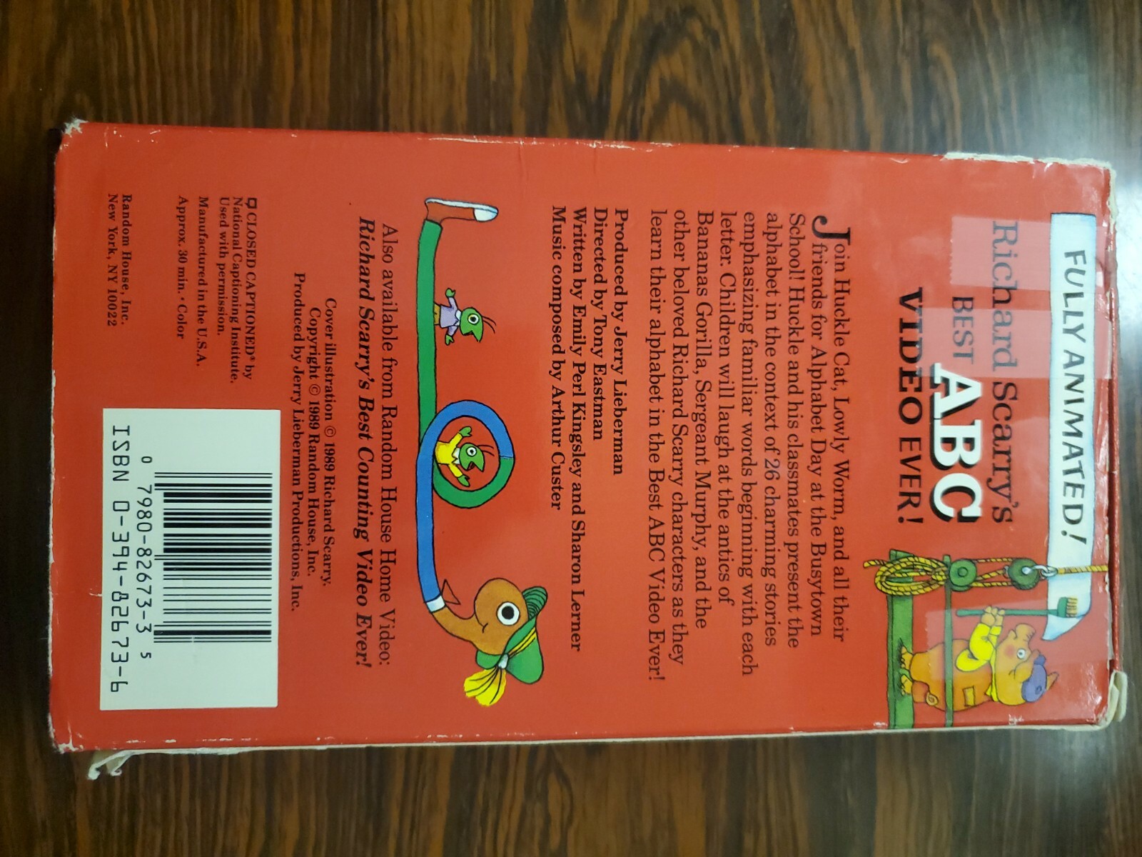 Richard Scarry's Best ABC Video Ever, 1989 Fully Animated Closed ...