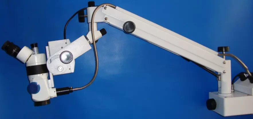 3 Step LED Wall Mount Dental Microscope with German Optics - FREE World ...