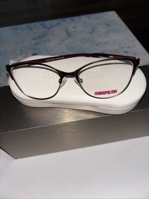 NEW COSMOPOLITAN FRAMES ONLY 52/16/140 HAPER BROWN | eBay