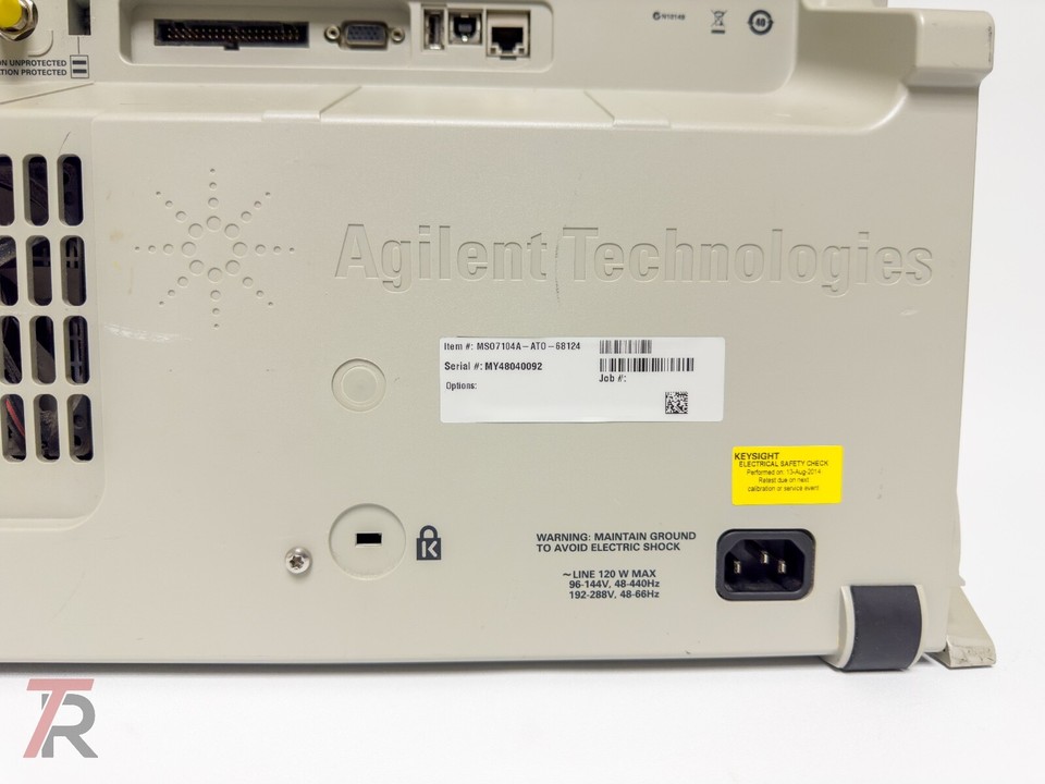 Agilent MSO7104A Mixed Signal Digital Oscilloscope 1GHz 4GS/s Megazoom ...