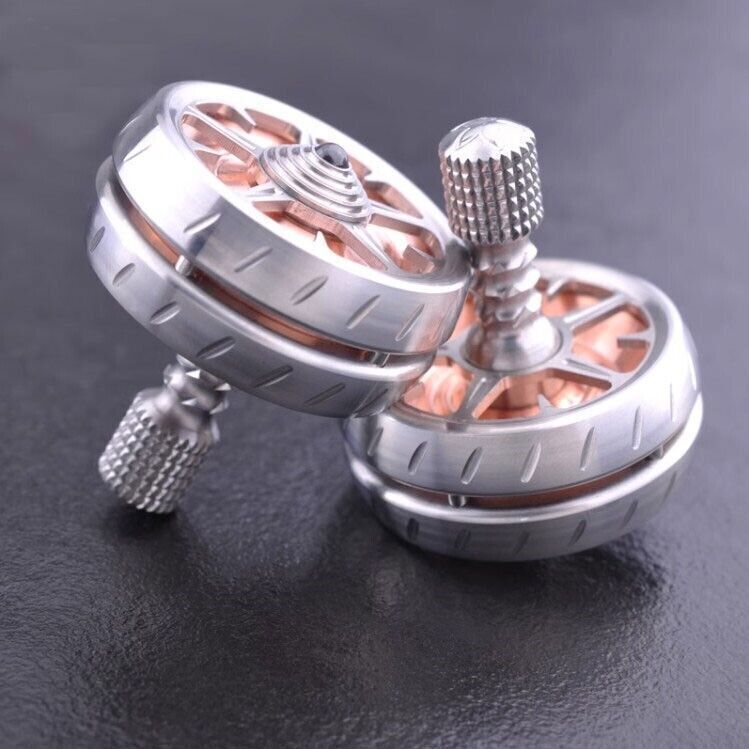 EDC Finger Spinning Top Stainless Steel Ceramic Bead Precision Spinner ...