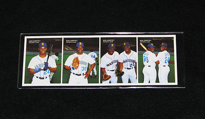 KEN GRIFFEY Father & Son Mother's Cookies UNCUT Four Card Set - Seattle ...