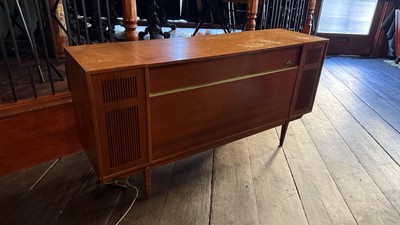 Vintage Radiogram Turntable Record Player Radio Cabinet | eBay UK