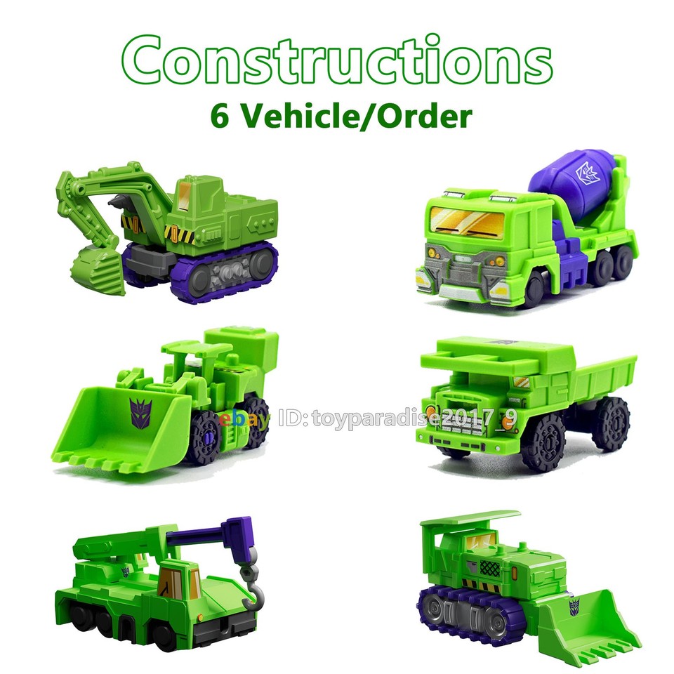 Blokees Transformers Defender Version Devastator Vehicle Constructicons ...