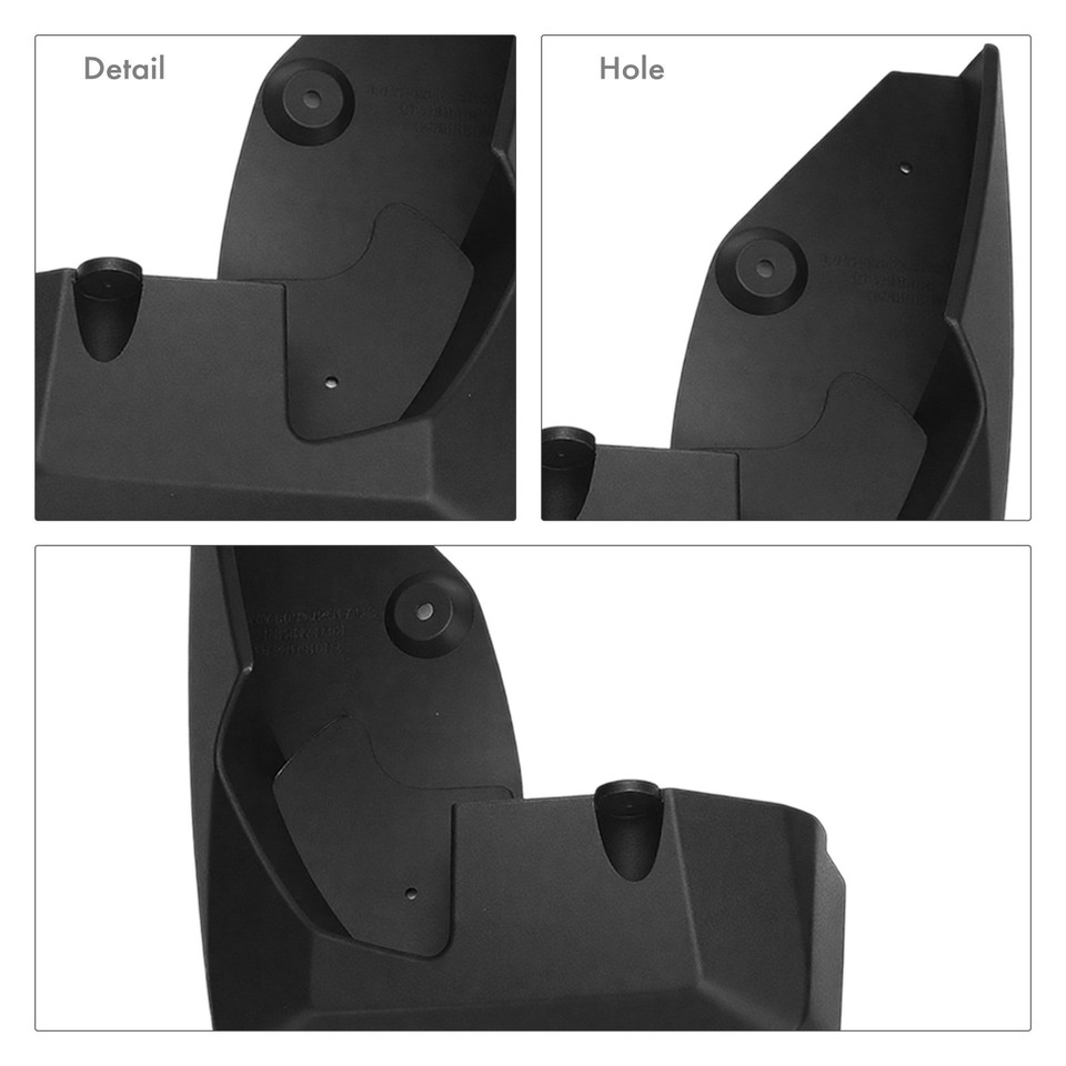 4x Front & Rear Splash Guards Mud Flaps w/ Assist Step for GMC Acadia ...