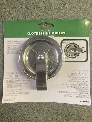 NEW Lehigh Group 7096HD 3 1/2" OD METAL Clothesline Pulley RUST PROOF ...