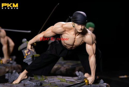 In Stock PKM Studio 1/6 Roronoa Zoro Figures Model Resin Statue Collect ...