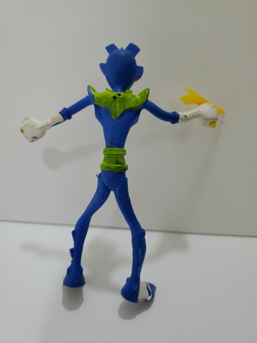 Vintage 1960s? Space Alien Novelty Bendy Rubber Toy Figure HONG KONG 5 ...