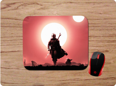 BABY YODA MANDALORIAN WALKING STAR WARS GROGU CUSTOM NON-SLIP MOUSE PAD ...