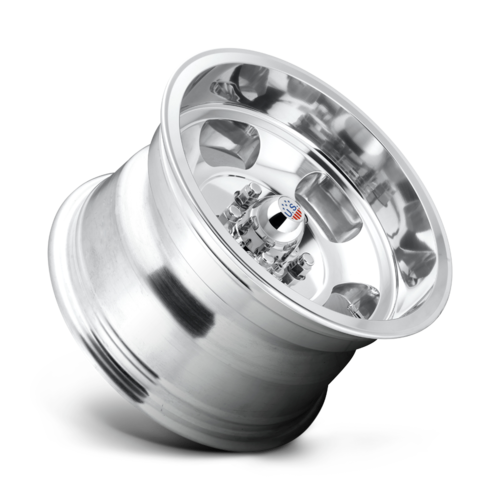US Mags INDY 15x7 Polished Aluminum Alloy Wheel 5x127 Chevy C10 Truck ...