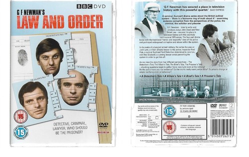 Law And Order [G F Newman, BBC, 1978] (LIKE NEW REGION 2 DVD) Derek ...