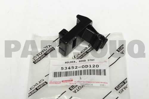 534520D120 Genuine Toyota HOLDER, HOOD STAY 53452-0D120 | eBay