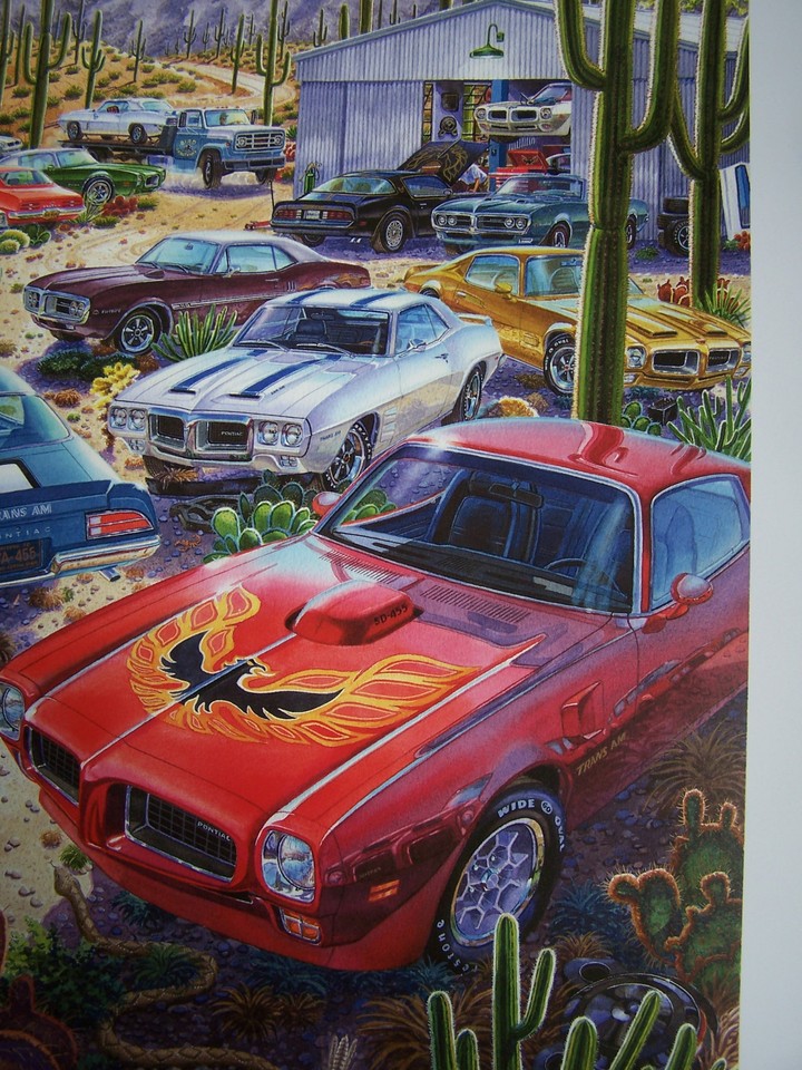 PONTIAC FIREBIRD TRANS AM ART 1967 1968 1969 1970 1971 FORMULA 350 400 ...