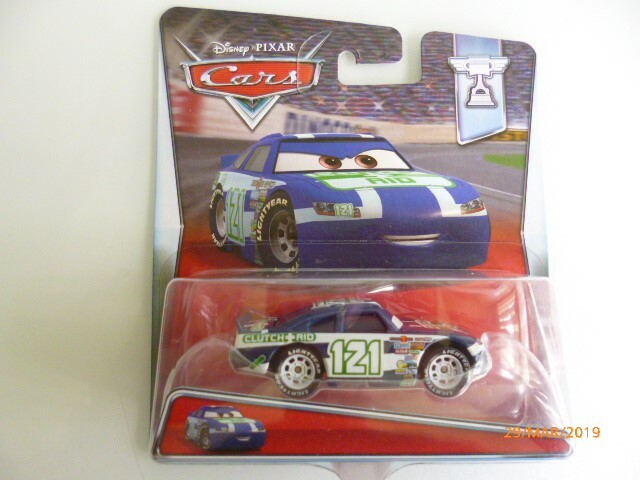 DISNEY PIXAR CARS CLUTCH AID NO. 121. BRAND NEW IN PACKAGING - MATTEL ...