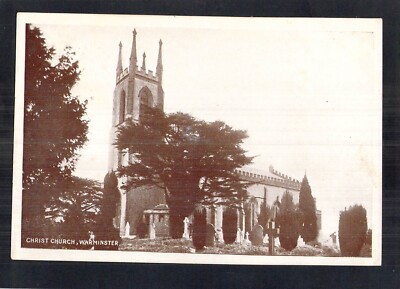 D6770 UK Warminster Christ Church Clifforde Hanleon vintage postcard | eBay