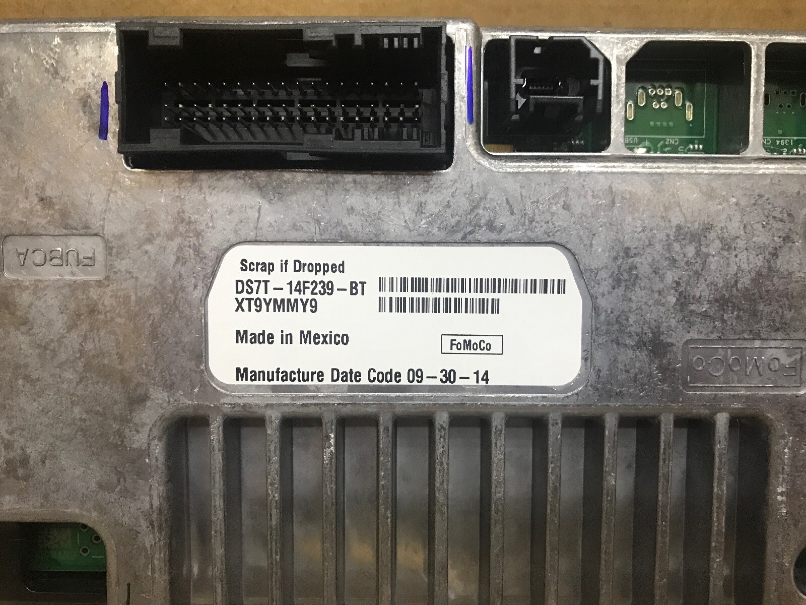 13-16 Ford Fusion SYNC 2 APIM MODULE MyFord W/ Nav EA5T-14D212-DA DS7T ...