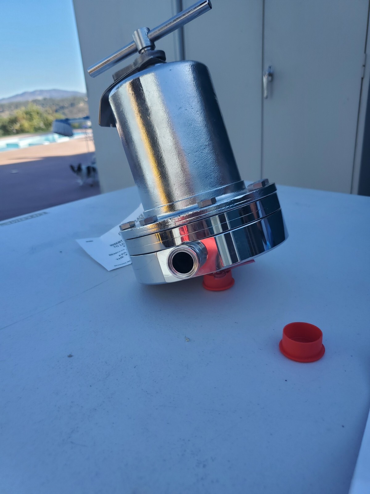 Steriflow Jordan Valve Model 96 SS 3/4" 316L 15-50 psi sanitary fitting ...