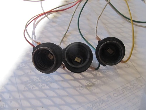 Traffic Light reflector light sockets. Set of 3. $30.00. Free Shipping ...