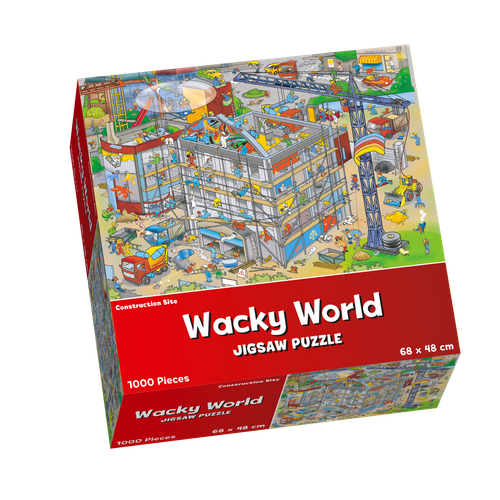 1000 Piece Jigsaw Puzzle 68cm x 48cm Wacky World Different Design ...